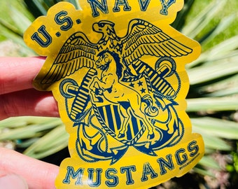 Navy Ldo Mustang - Etsy