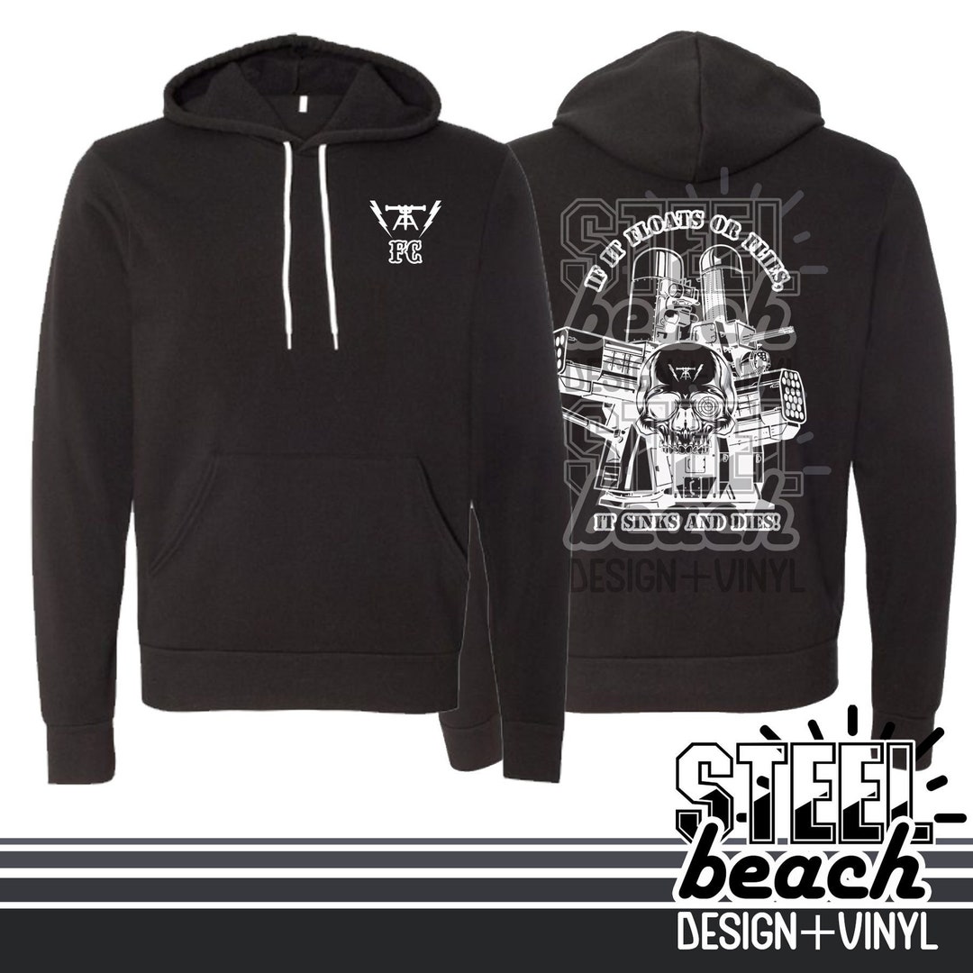 Military Fire Controlman Sweatshirt - Military Hoodie - FC FCA Aegis AQ ...