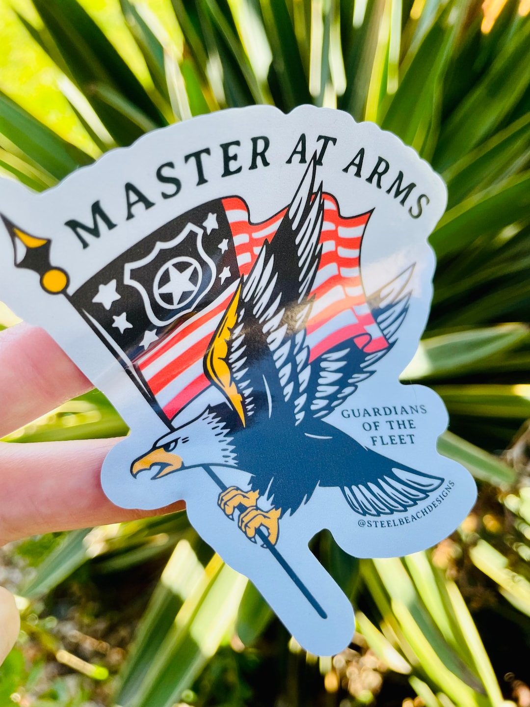 Master at Arms Sticker - MA Eagle Decal - Master-at-arms Flag ...