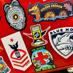 Blue Nose Sticker - Military Decal - Realm of the Arctic Circle - Etsy