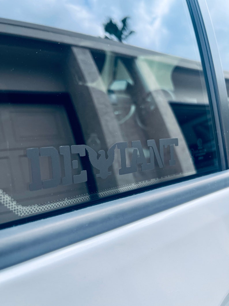 Military Enlisted Decal - DEVIANT Sticker - Etsy