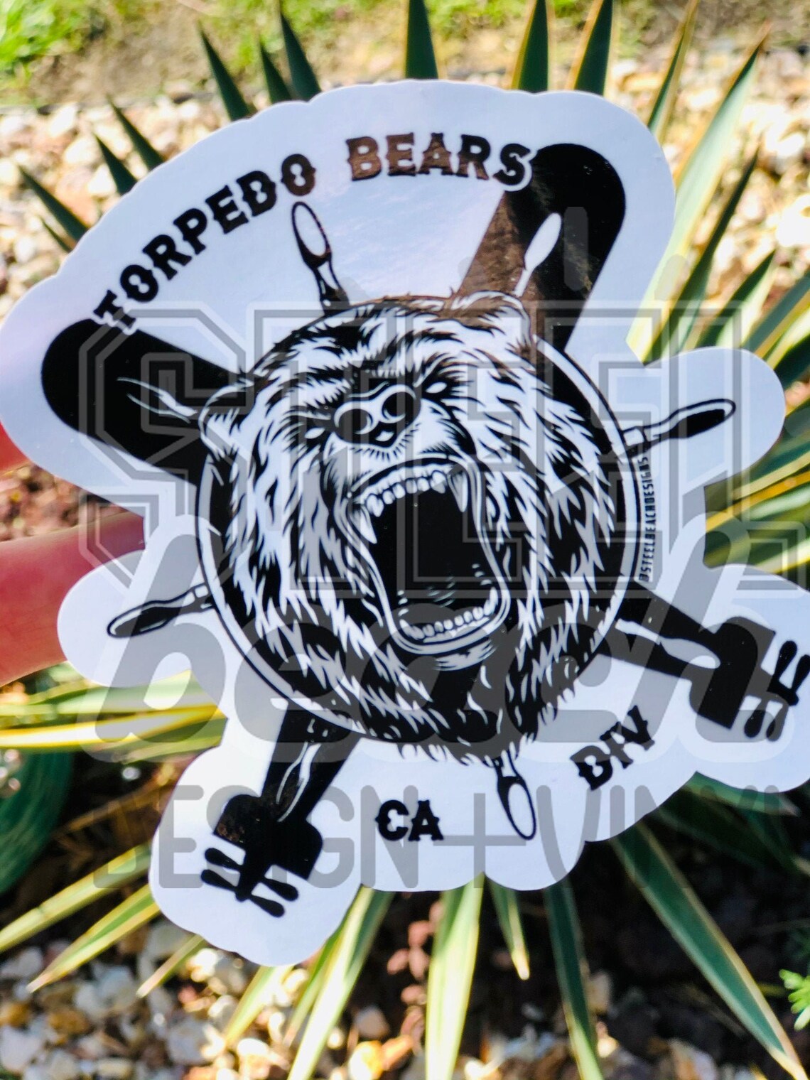 Torpedo Bears Sticker Navy Sonar Decal | Etsy