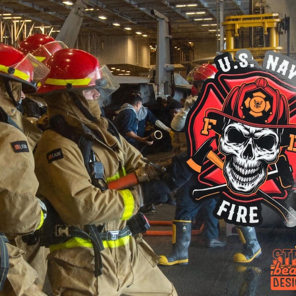 Fire Dept Decal - Etsy