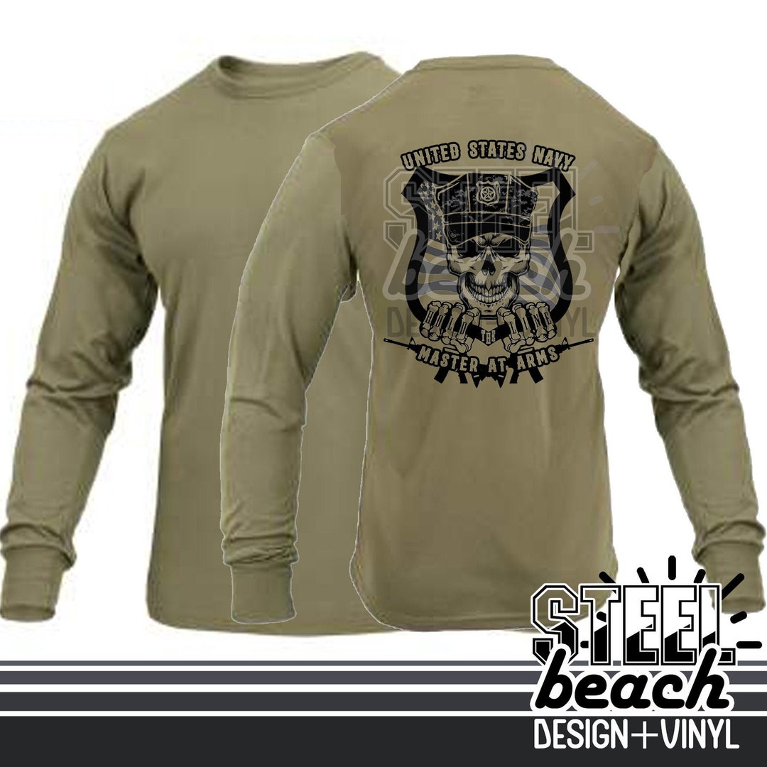 Master at Arms Long Sleeve Shirt - Coyote Brown Military Uniform Shirt ...