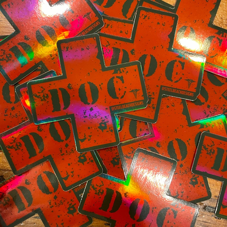 Navy Corpsman Sticker HM Doc Decal Marine Corp Devil Doc - Etsy