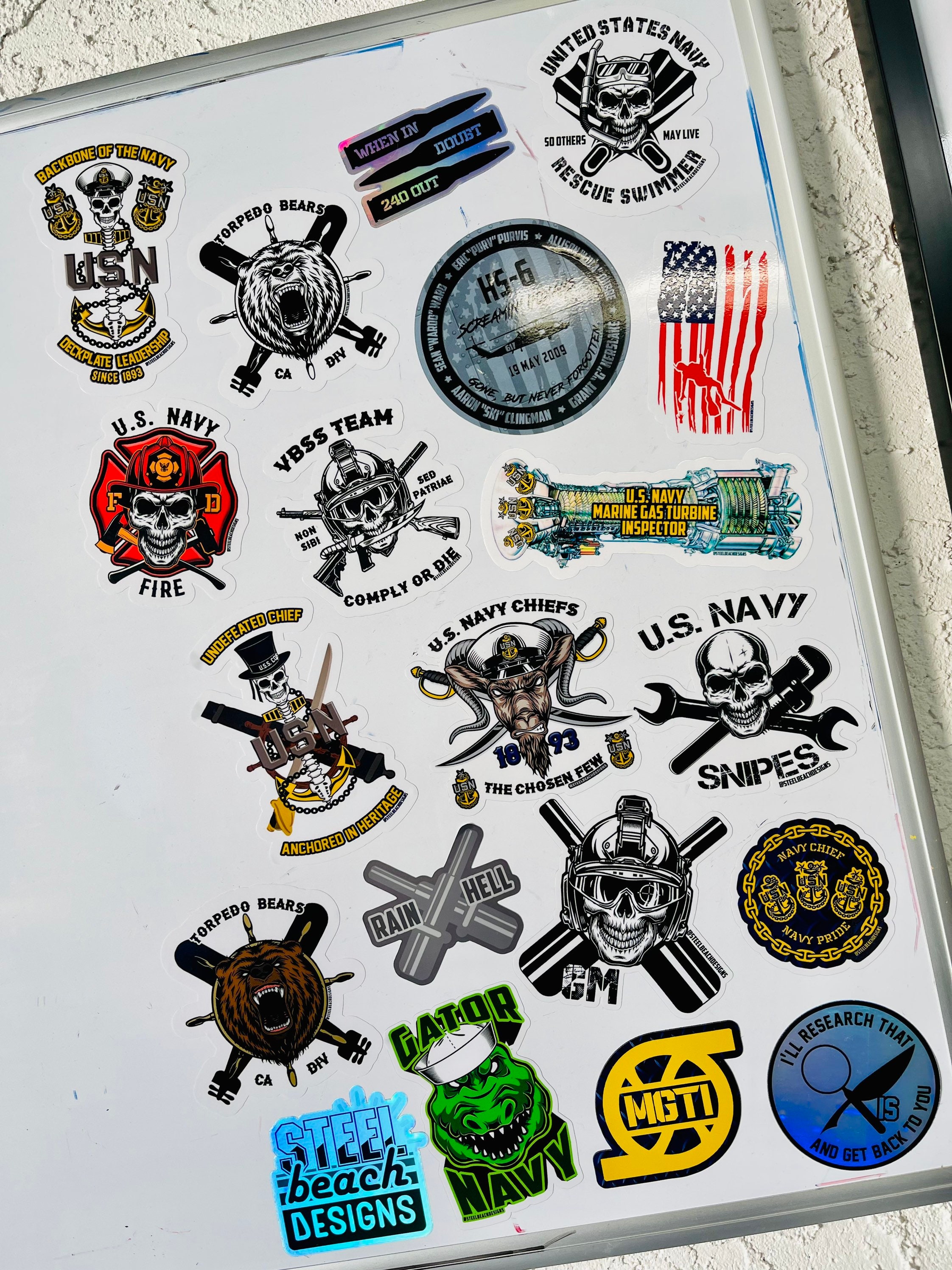 Torpedo Bears Sticker Navy Sonar Decal | Etsy