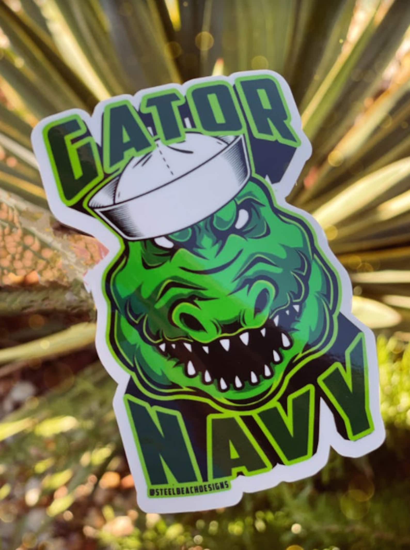 Gator Navy Sticker Navy Decal Amphibious Forces | Etsy