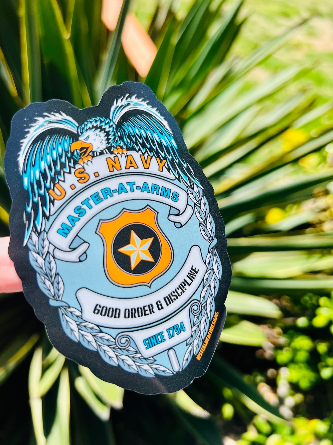 Master at Arms Sticker - Military MA Decal - Master-at-arms Security ...