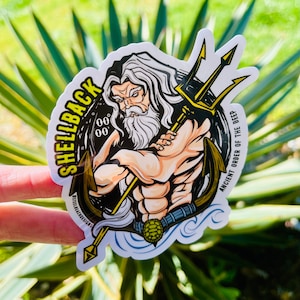 USN Shellback Sticker Navy Decal Ancient Order of the Deep - Etsy