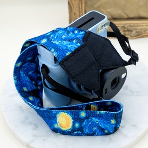 Van Gogh Personalized Handmade Camera Strap Gift, Custom Strap for ...