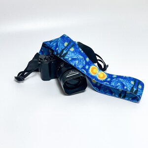 Van Gogh Personalized Handmade Camera Strap Gift, Custom Strap for ...