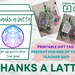 Thanks A Latte Printable Tag SVG PNG PDF Instant Digital Download Gift ...