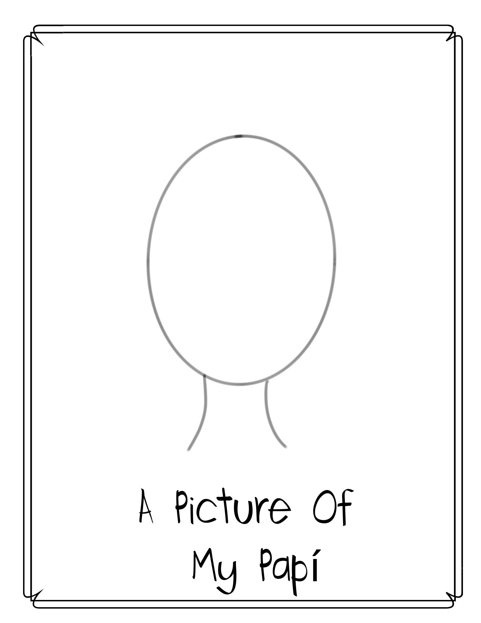 All About My Papi Fathers Day Printable Book - Father's Day DIY Gift ...