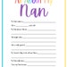 Happy Birthday Nan Printable Gift From Child Keepsake Book Birthday ...