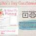 All About My Mimi, Mother's Day Questionnaire, Grandma, Survey ...