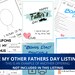 All About My Bonus Dad - Father's Day Questionnaire - Survey ...