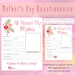 All About My Mimi, Mother's Day Questionnaire, Grandma, Survey ...