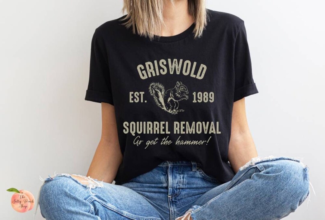 Griswold Squirrel Removal Shirt, Christmas Vacation Clark Cousin Eddie ...
