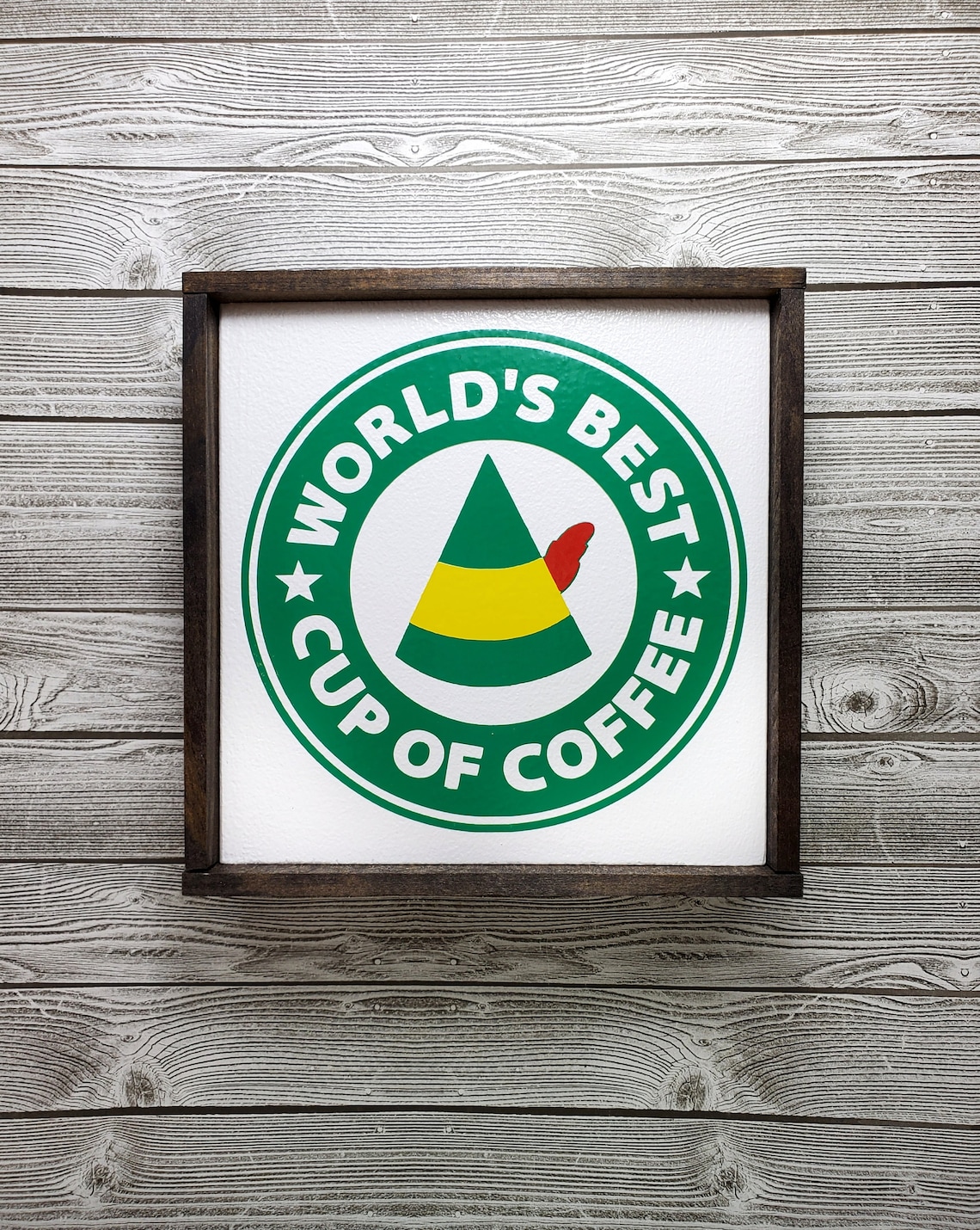 World's Best Cup of Coffee sign Buddy the Elf Christmas - Etsy.de