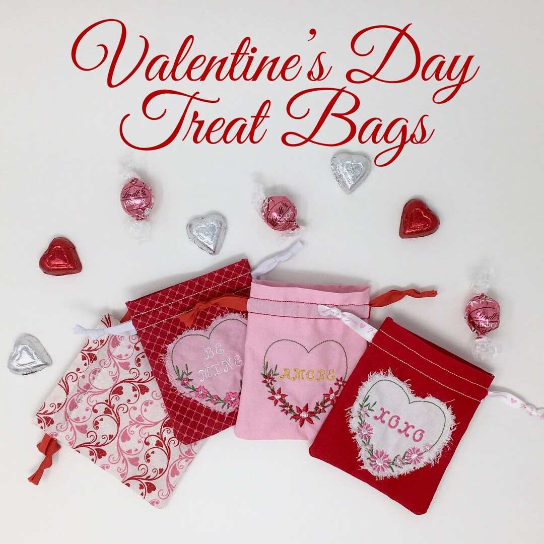 Valentine's Treat Bags - Etsy