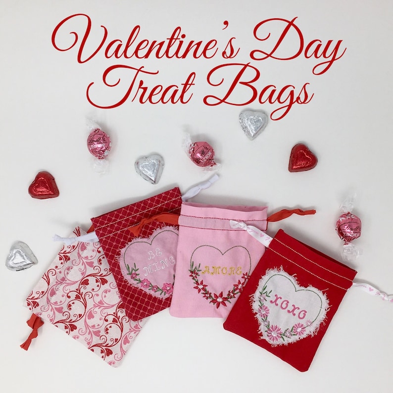 Valentine's Treat Bags - Etsy
