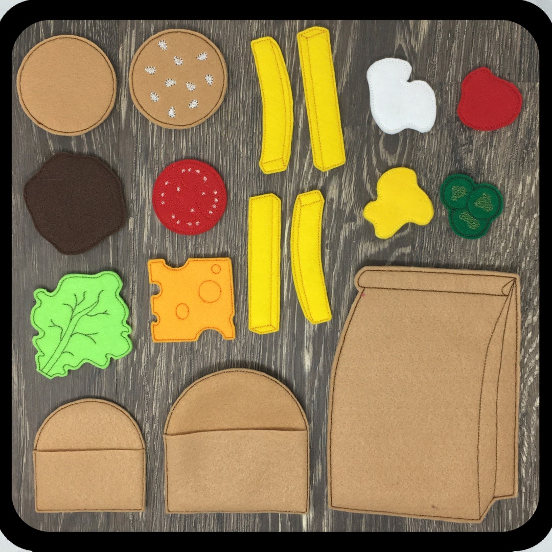 Felt Burger Joint - Etsy