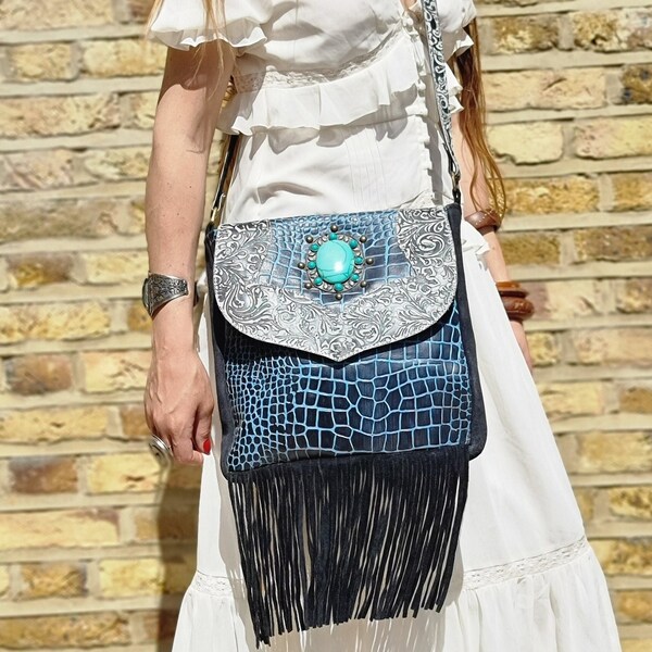 Turquoise Purse - Etsy