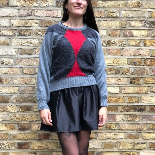 Geometric Sweater - Etsy UK