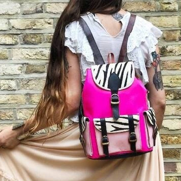 Pony Hair Backpack - Etsy