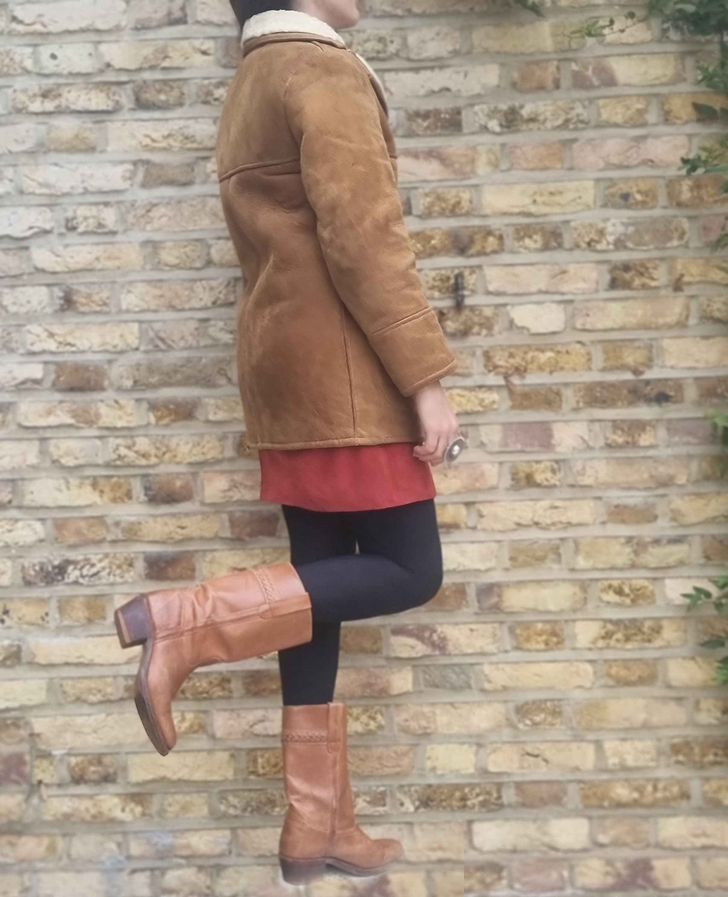 Plus Size Wearing Riding Boots