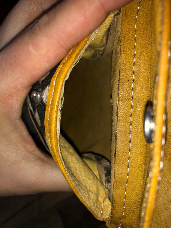 African LEATHER NECK POUCH, Travel Chest wallet child… - Gem