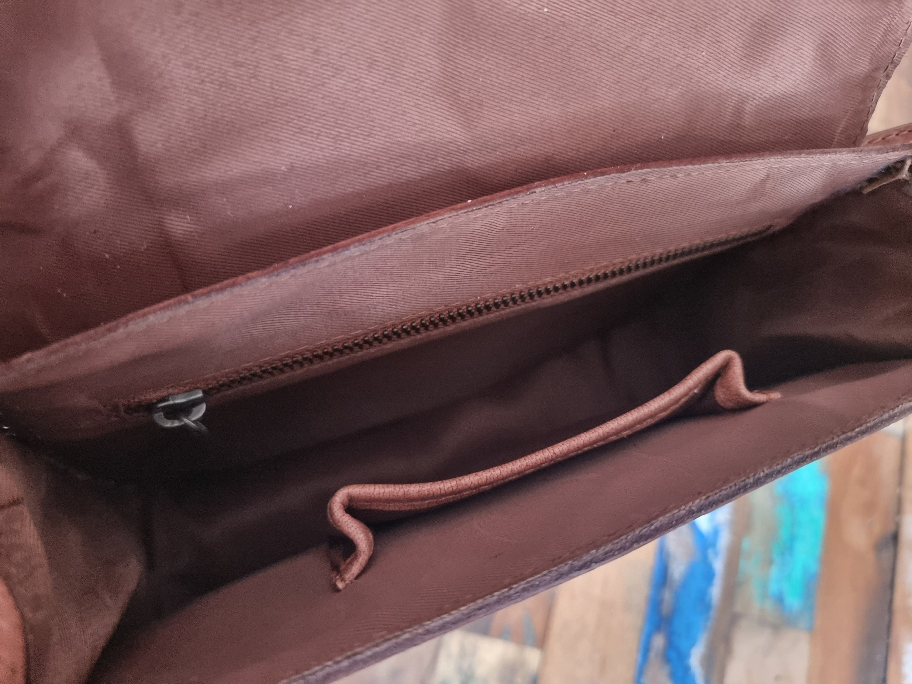 Hand Painted WHITE ROSE LEATHER Bag Tooled Flower Purse Boho - Etsy