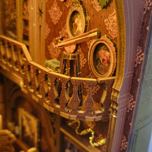 Percy Jackson Library Book Nook Made-to-order Customized LED Flickering ...