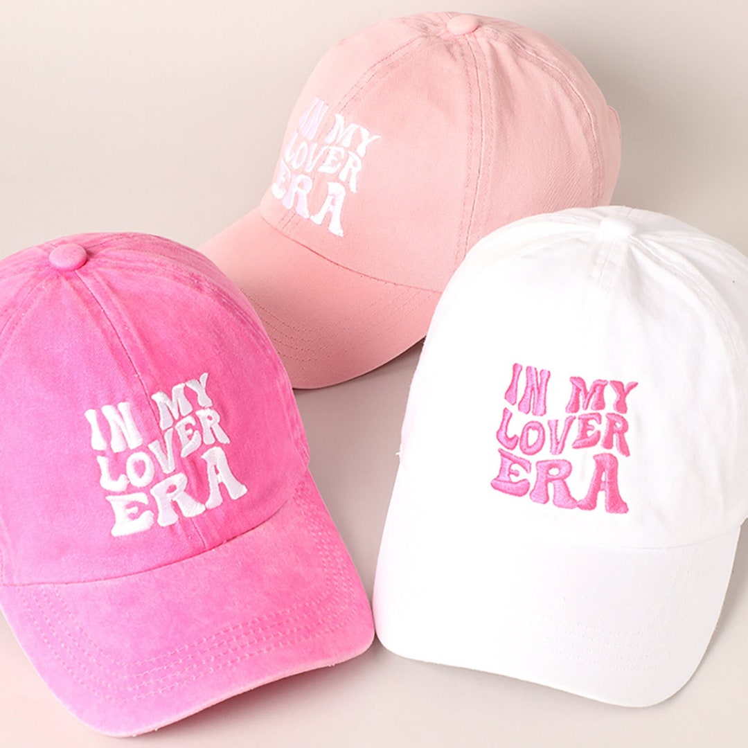 Embroidered Letters in My Lover Era Baseball Cap, Stylish Casual 100% ...