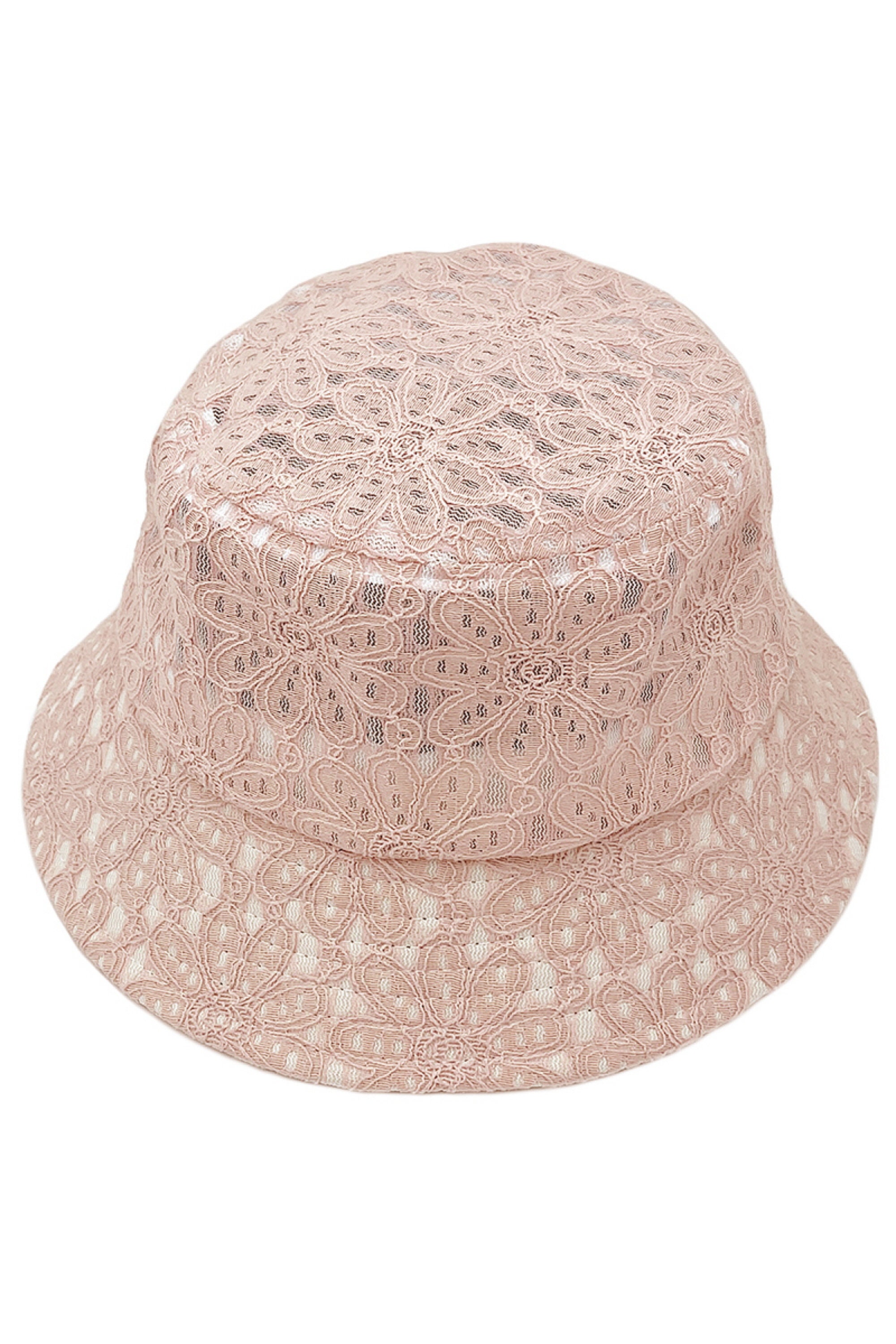 Floral Lace Bucket Hat Mesh Cotton Bucket Hat 100% Cotton | Etsy