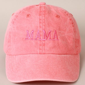 MAMA Embroidered Baseball Cap, Embroidered Cap, Cotton Baseball Cap ...