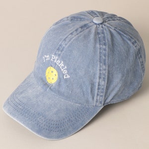 I'm Pickled Embroidered Baseball Cap, Embroidered Patch Cap ...