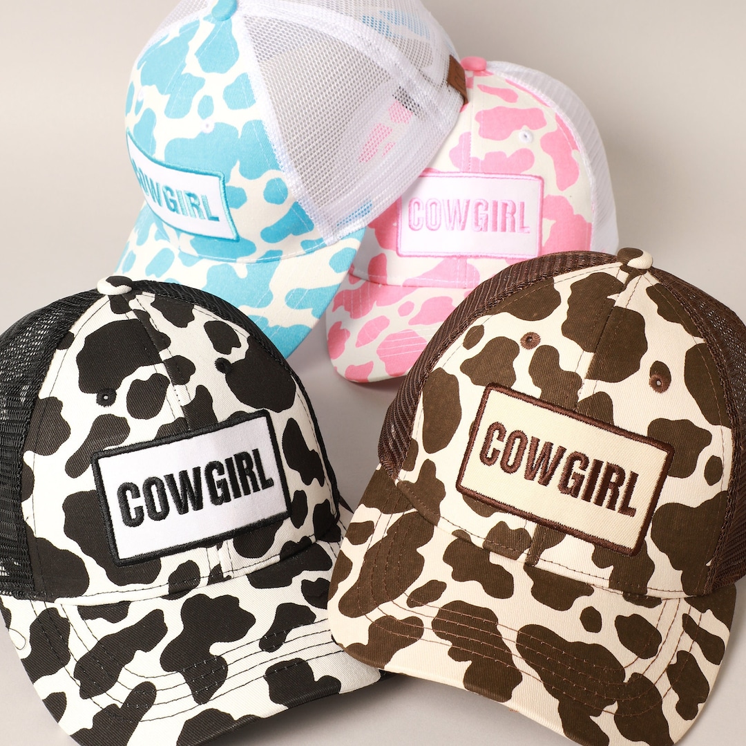 C.C COWGIRL Baseball Cap With Mesh Back, Summer Hat for Women, Trucker ...