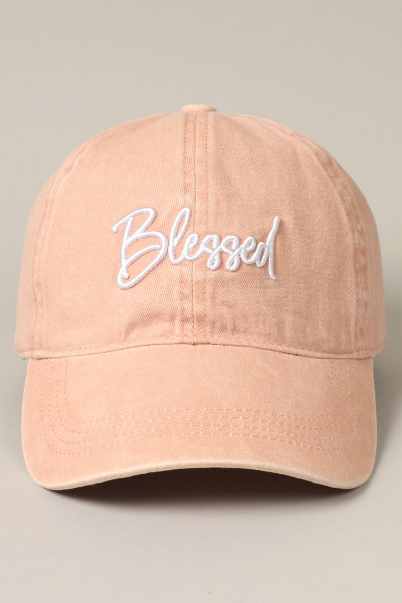 Blessed Hat Personalized Baseball Cap Embroidery Cap | Etsy