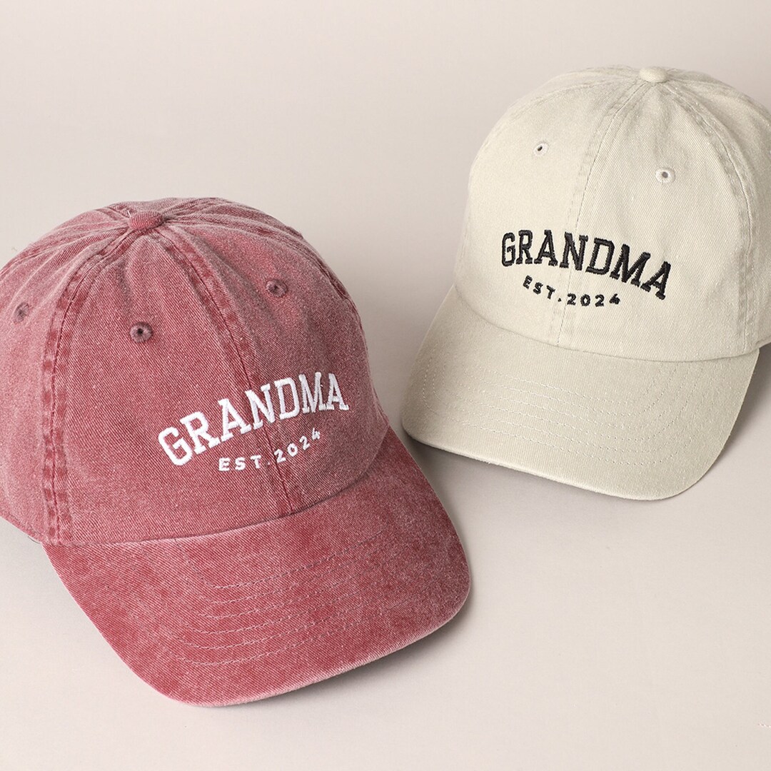 2024 GRANDMA Letter Embroidered Baseball Cap, Stylish Casual 100% ...