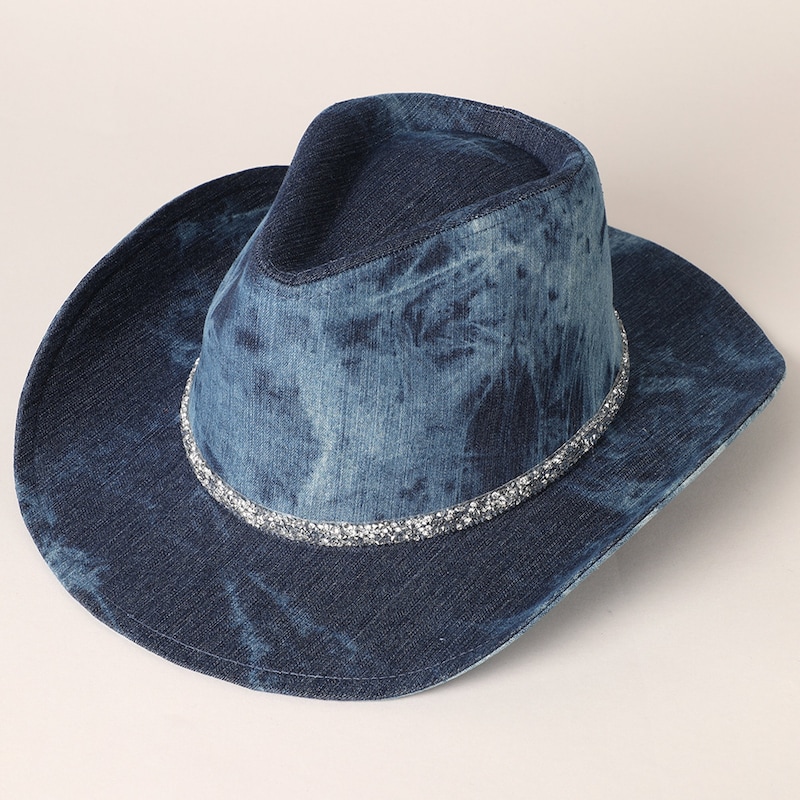 Denim Cowboy Hat - Etsy