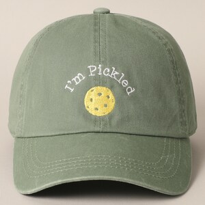 I'm Pickled Embroidered Baseball Cap, Embroidered Patch Cap ...