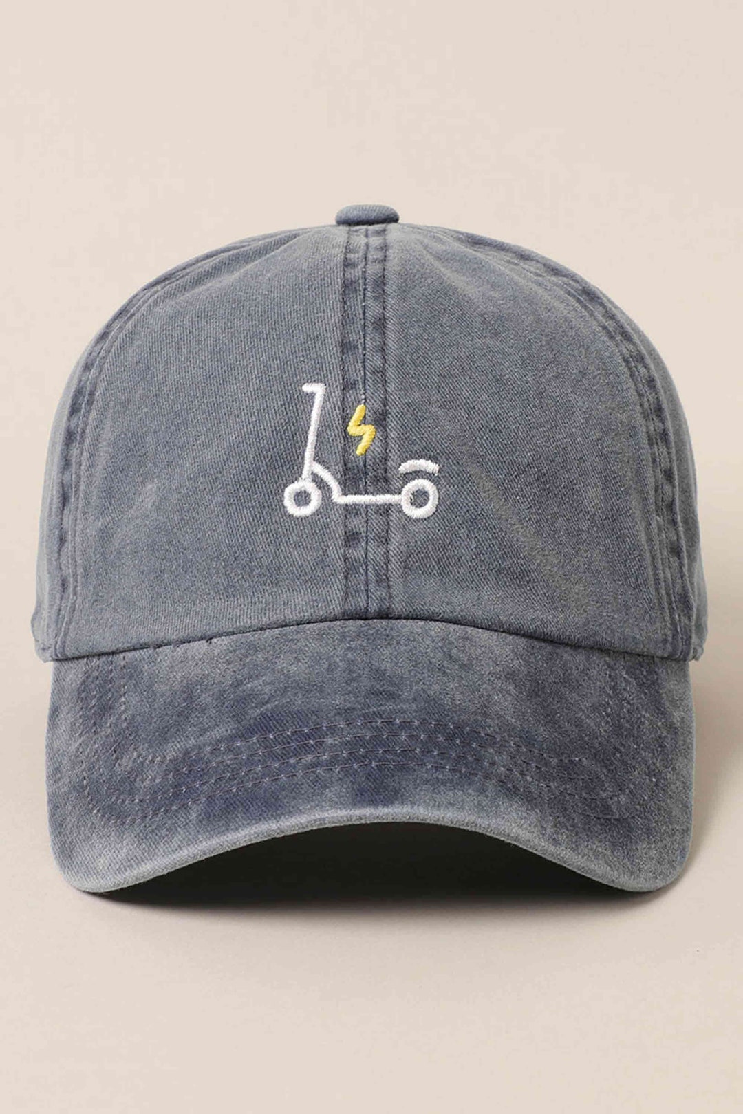 Electric Scooter Embroidered Baseball Cap Adjustable Low Profile Cotton ...