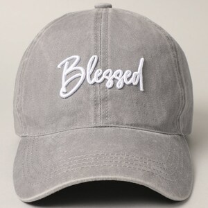 Blessed Hat, Personalized Baseball Cap, Embroidery Cap, Embroidered Hat ...