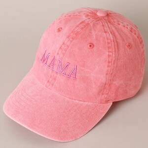 MAMA Embroidered Baseball Cap, Embroidered Cap, Cotton Baseball Cap ...