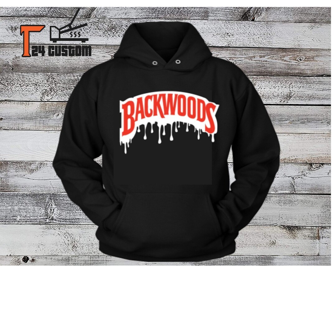 Dripping Backwoods HOODIE, With Your Name/text/photo at the Back for ...