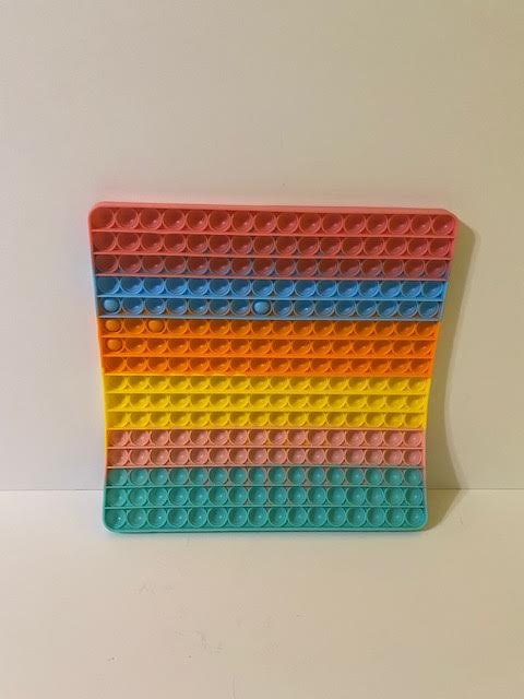Giant Colorful Square Fidget Pop It - Etsy