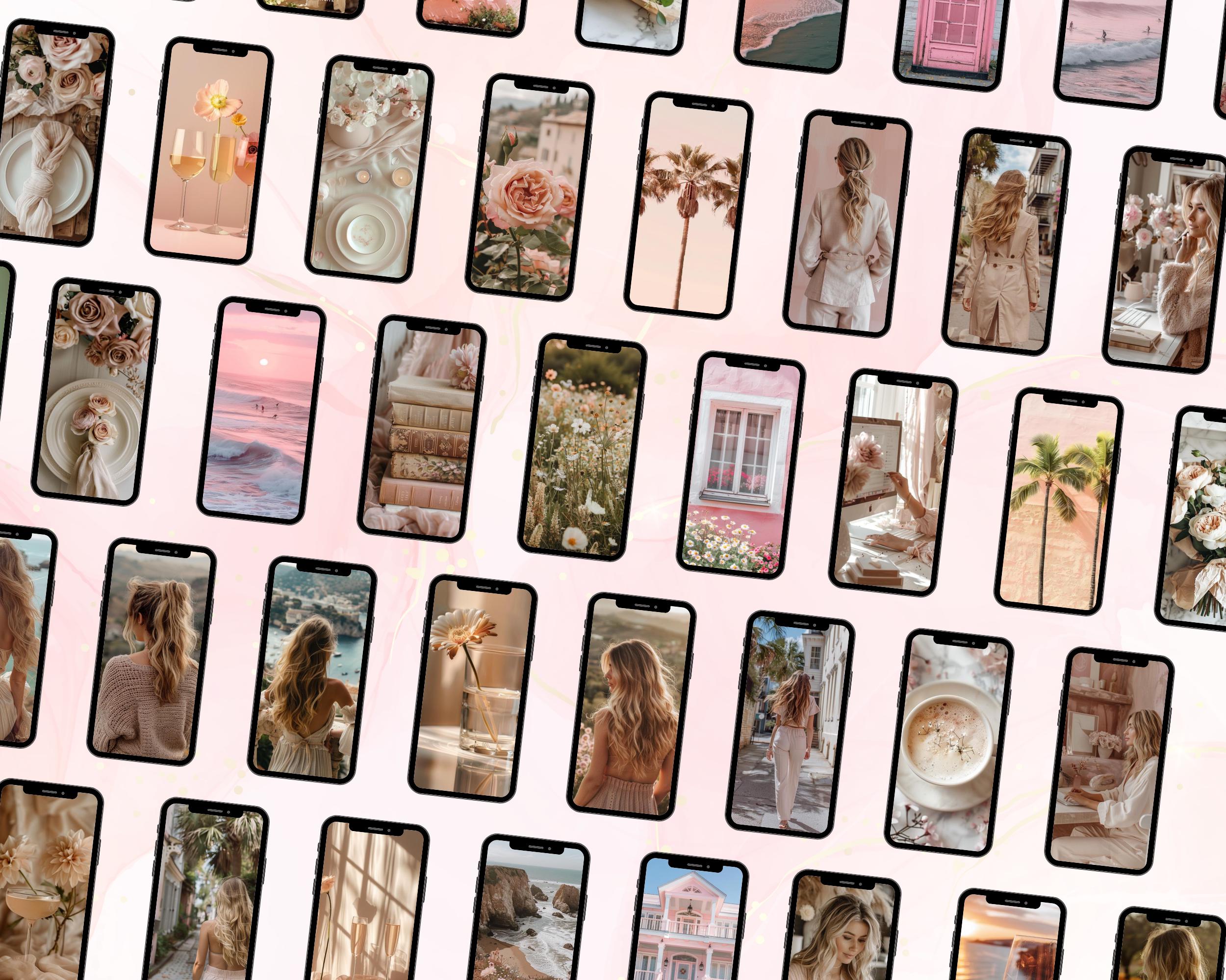 Blush Pink Stock Image Content Library | PLR & MRR Digital Product ...