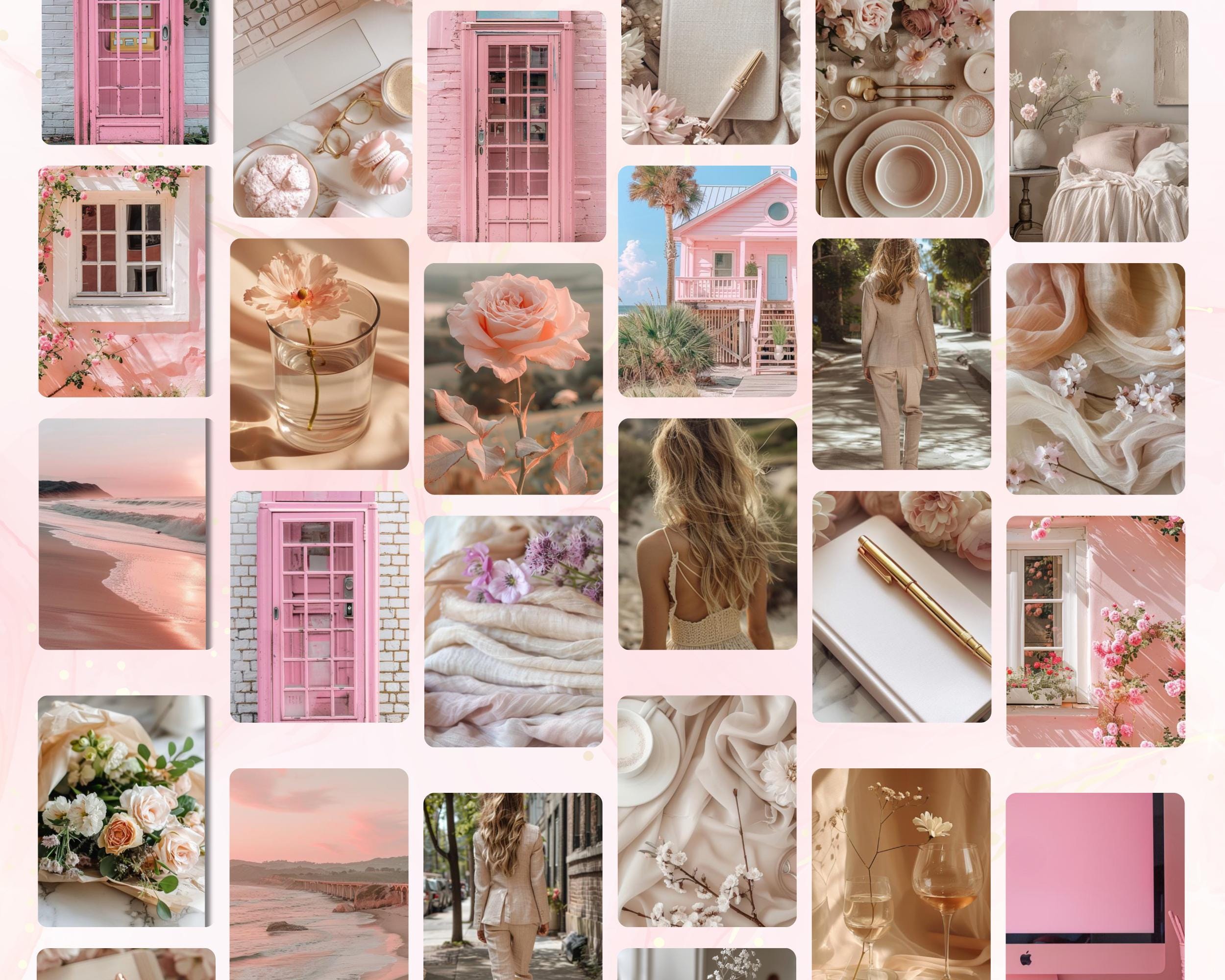 Blush Pink Stock Image Content Library | PLR & MRR Digital Product ...
