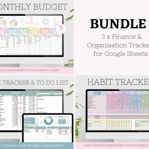 Digital to Do List and Task Tracker Google Sheets to Do List - Etsy